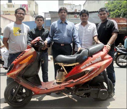 Diesel Bike with a Fuel Efficiency of 110kmpl