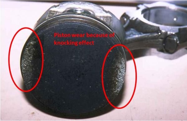 Engine trouble, engine knocking, factors affecting knocking