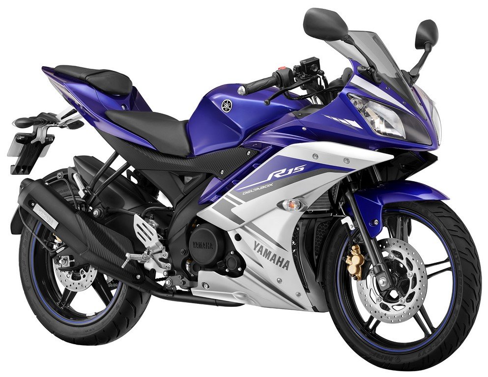 Yamaha R15 V2 Launched In New Colors Streaking Cyan GP Blue Yamaha R15 V2 Launched In New Colors Streaking Cyan GP Blue