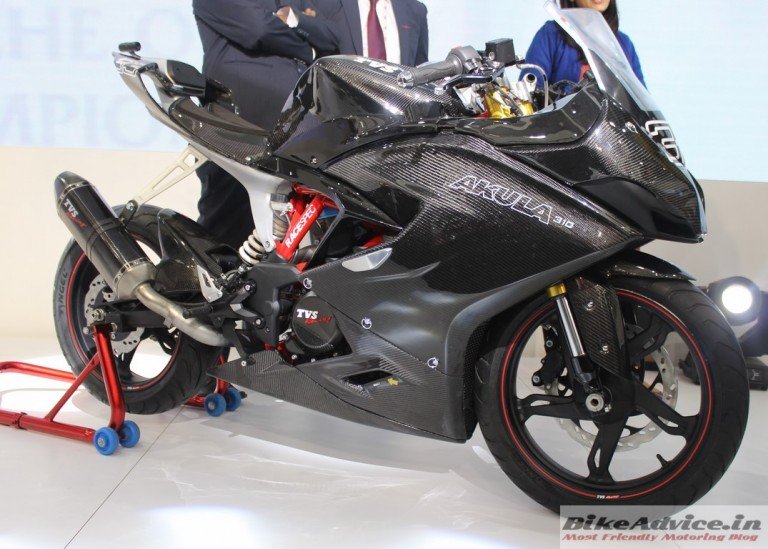 Auto Expo: 310cc TVS AKULA 310 Concept [Pics & Features]