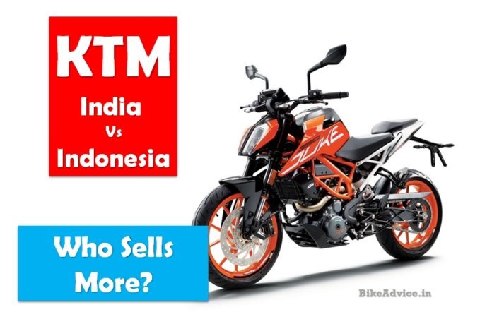 KTM Sales - India vs Indonesia: How Big is the Difference?