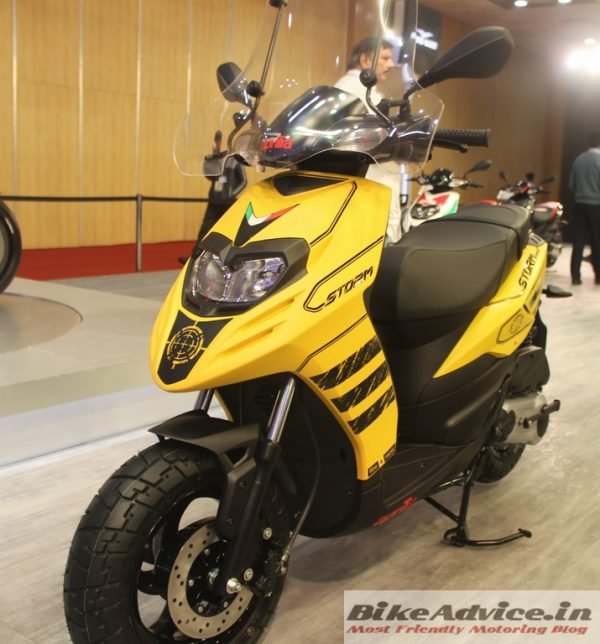 Aprilia Storm 125's Aggressive Price Revealed: Launch in Few Days