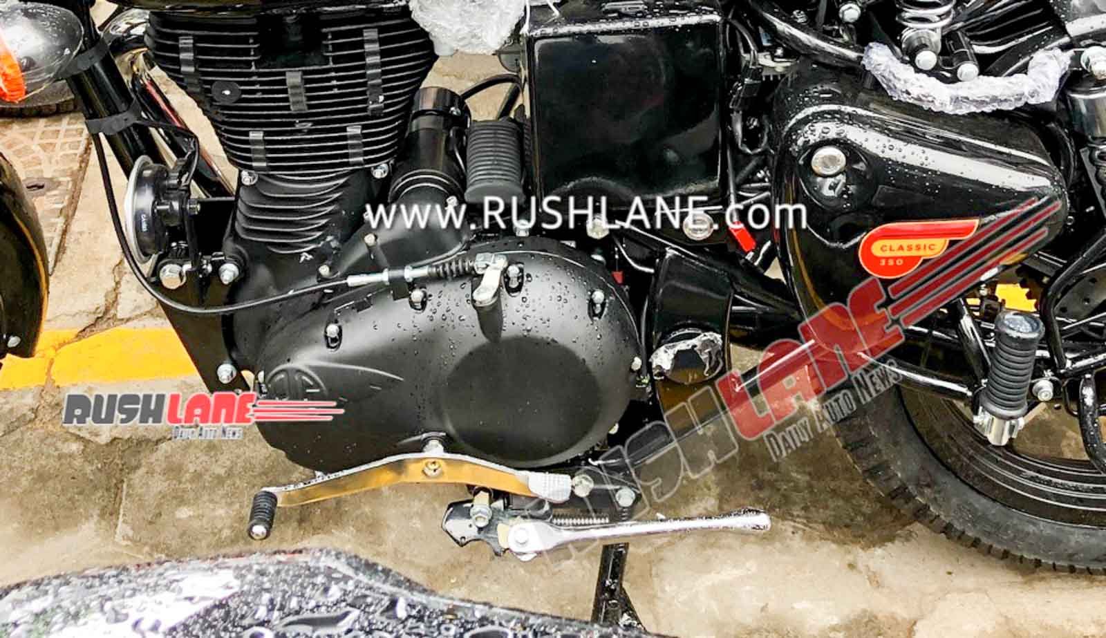 Mysterious RE Classic 350 Spotted at a Dealership - BS4 or BS6?