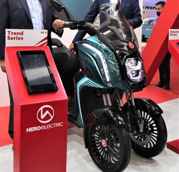 Interesting: Hero Electric Showcases India's First Trike AE3 [AE2020]