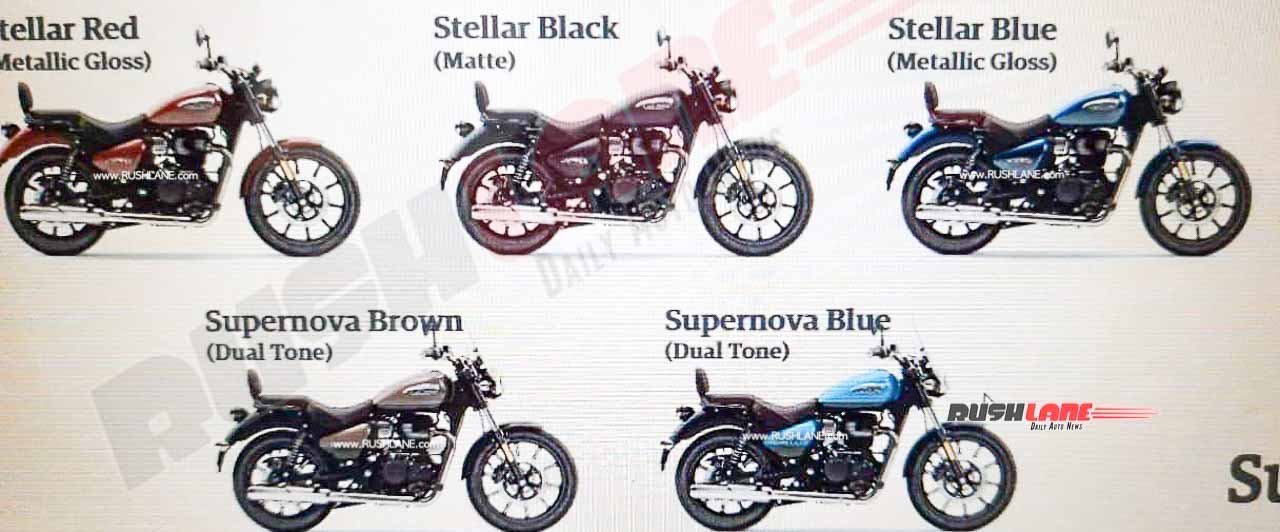 LEAKED: RE Meteor 350 Brochure Reveals Many New Details