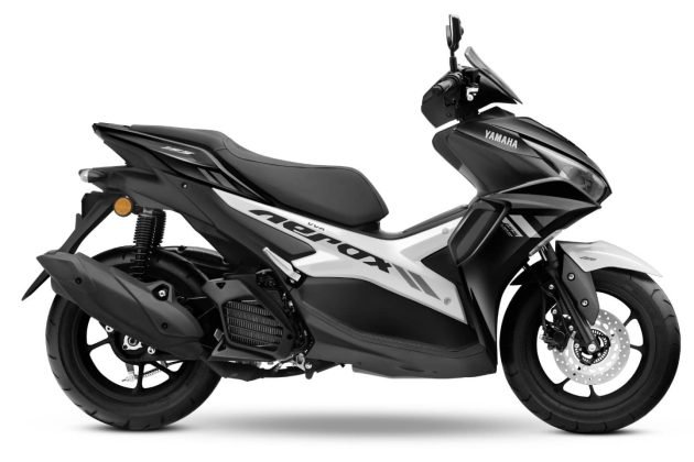Yamaha Aerox Launched in New Black Color