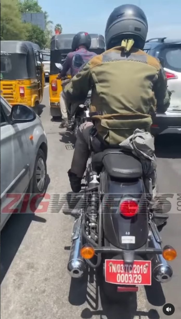 Spied: Royal Enfield SUPER METEOR/THUNDERBIRD 650 Spotted Testing Once ...