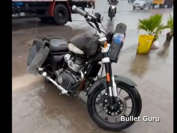 Upcoming Royal Enfield Super Meteor 650/Thunderbird 650 Clearly ...