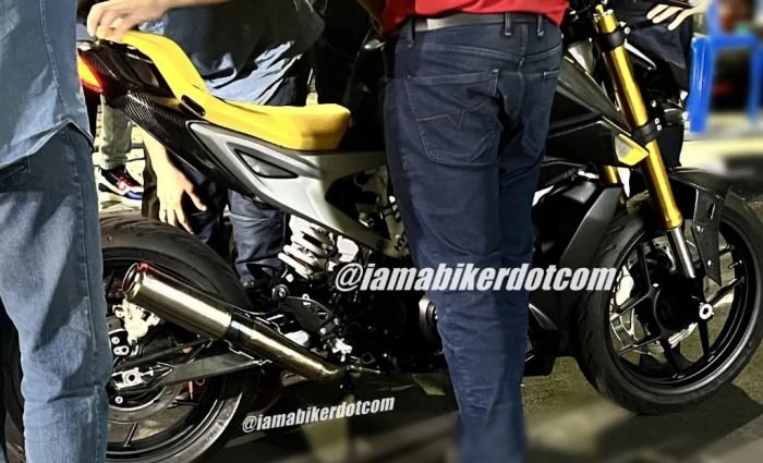 LEAK - Mysterious TVS Motorcycle Spotted; Apache RTX 310...?