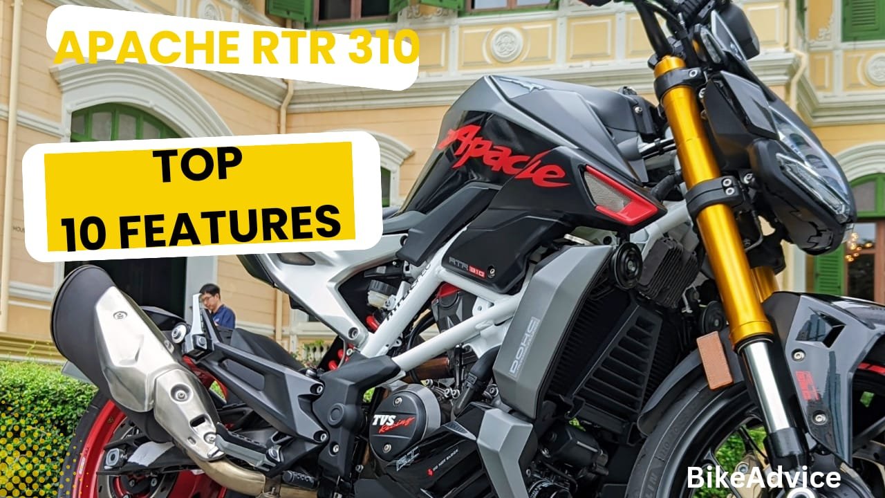 Apache RTR 310 - TEN BIG Features