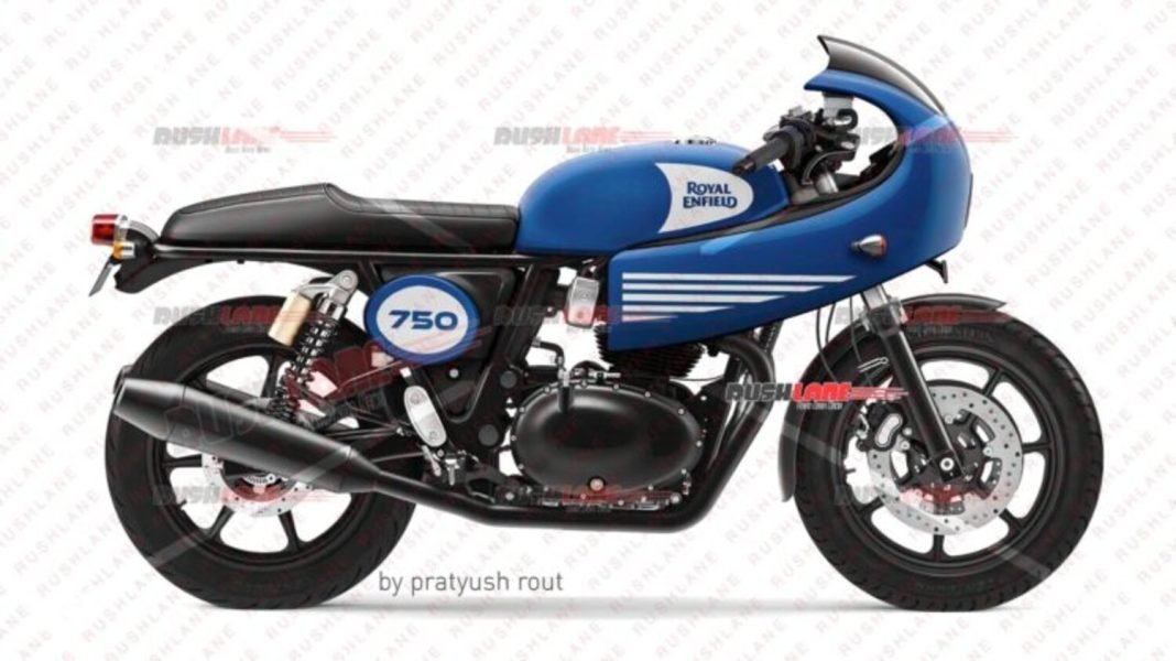 Royal Enfield Continental GT 750 Rendered, India Launch in 2026