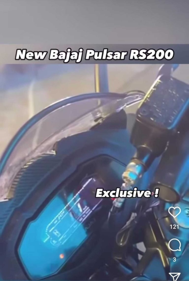 2025 Bajaj Pulsar RS200 Leaked Ahead of Launch, Clear Images Inside