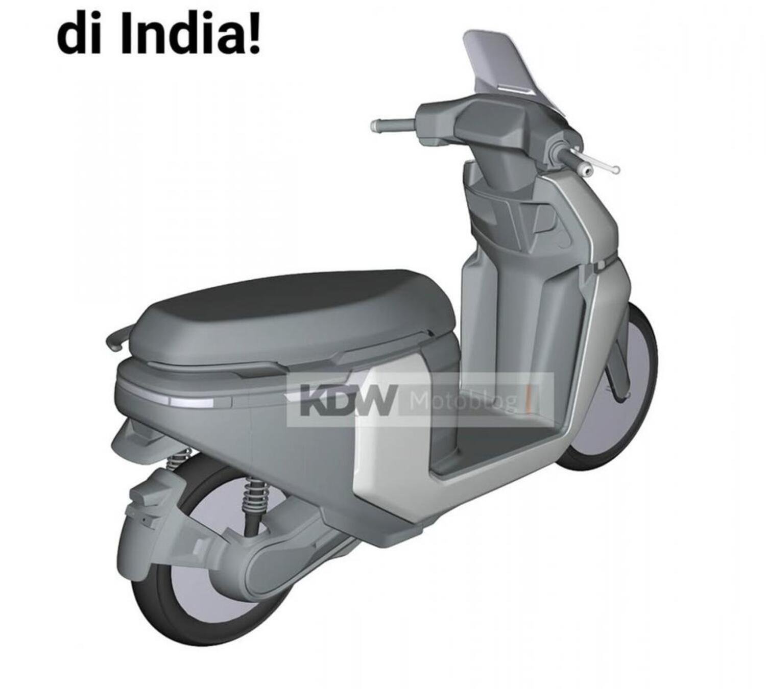 Upcoming TVS Entry-Level Electric Scooter Named as Orbiter?