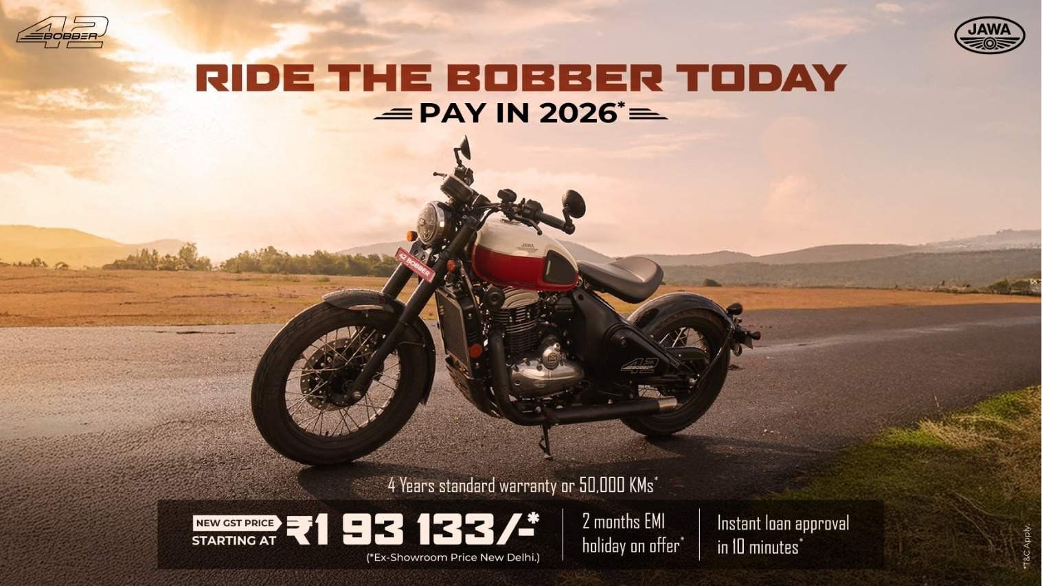 Jawa Yezdi Bikes Available with Diwali Festive Season Offer