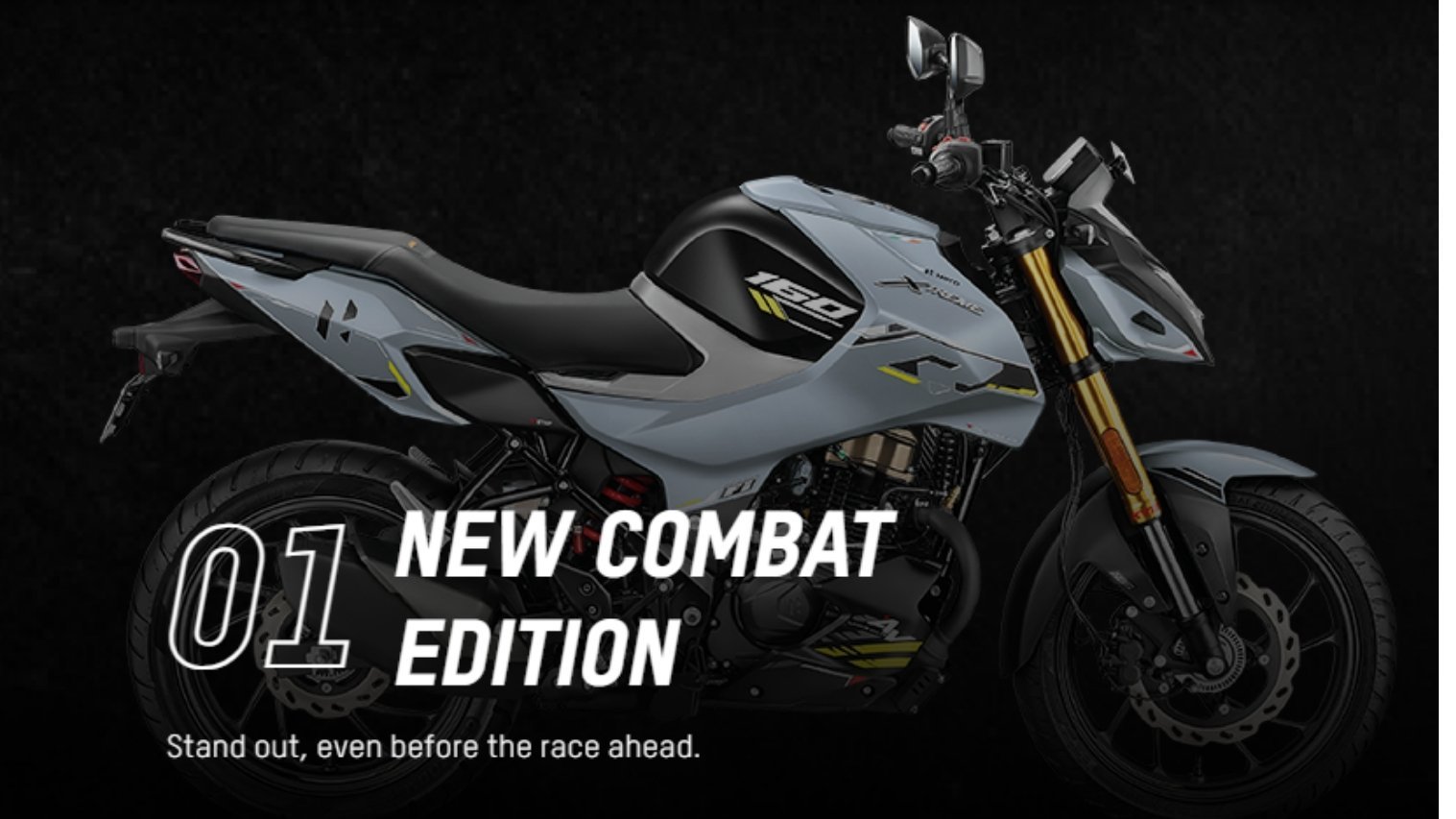 Hero Xtreme 160R 4V Combat Edition Unveiled