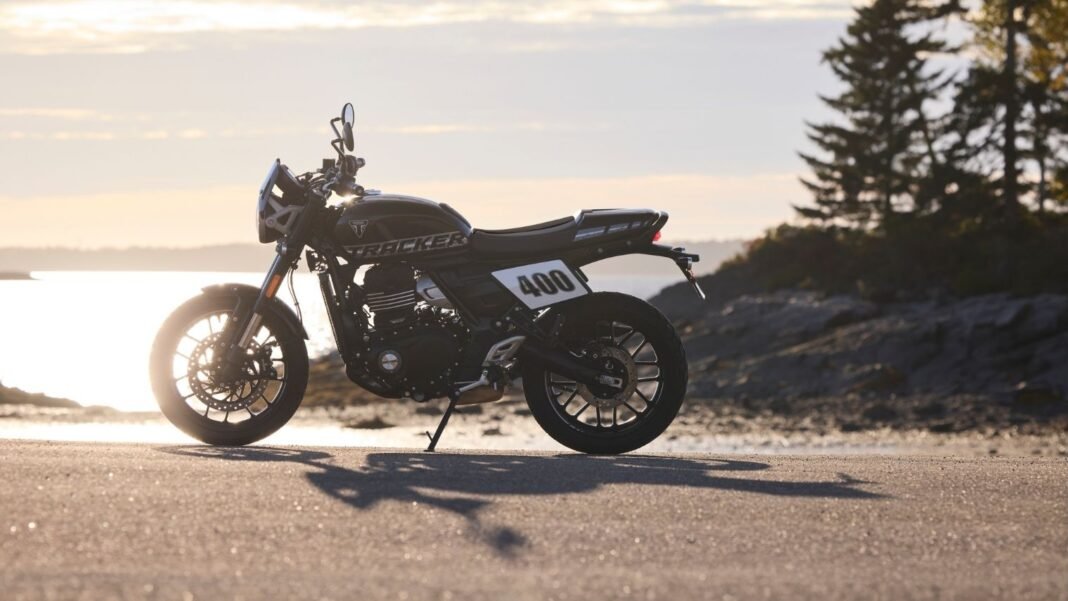 Triumph Tracker 400 Breaks Cover, Will it Come to India?