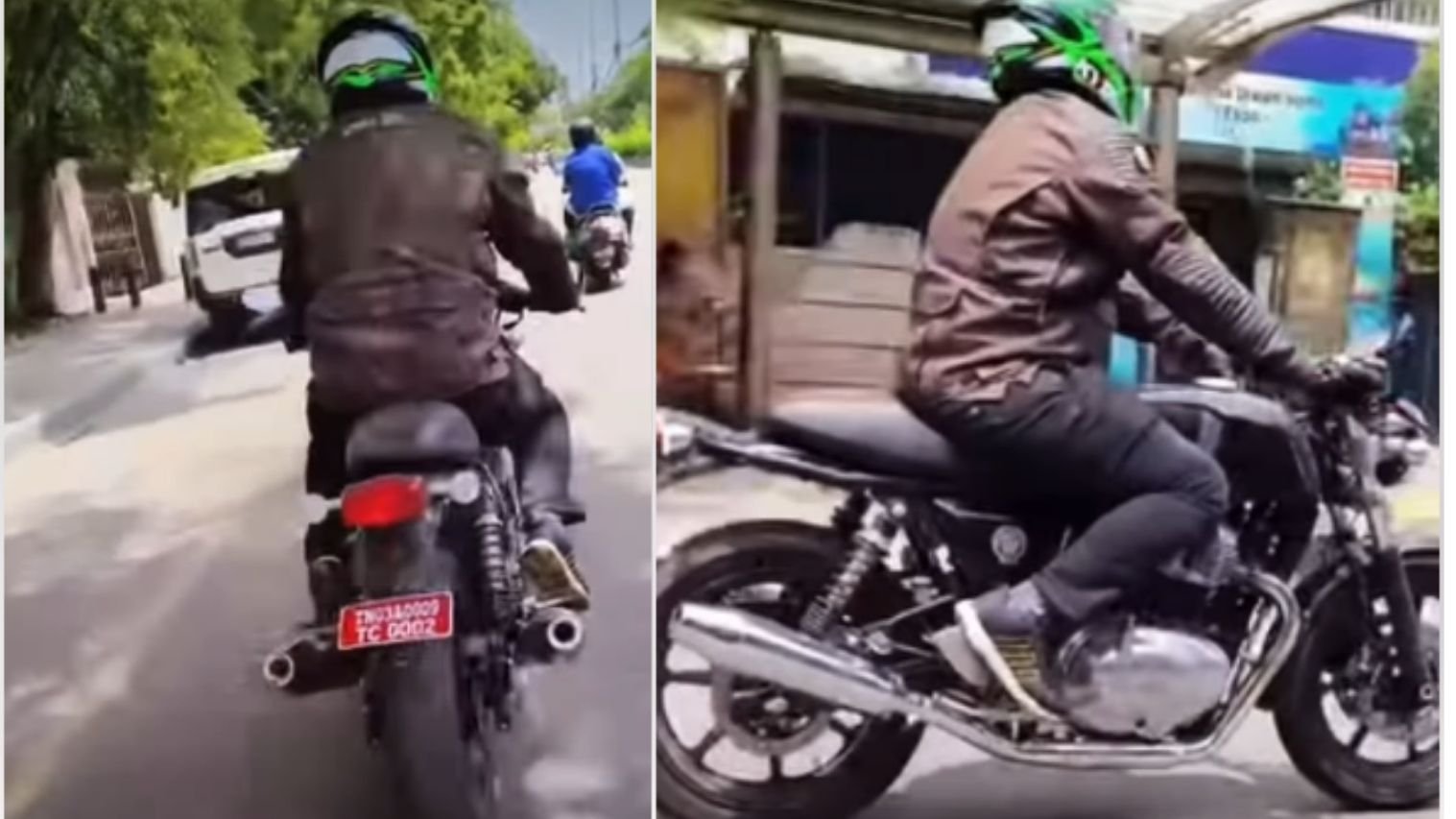 Royal Enfield Continental GT R 750 Spotted Undisguised in Chennai