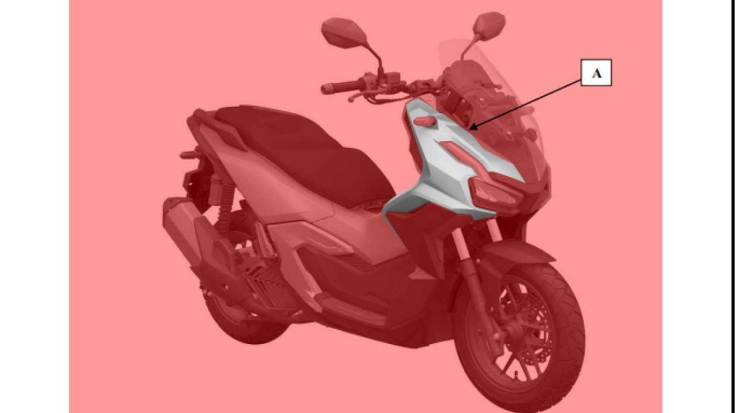 Honda ADV160 Maxi-Scooter Design Patent Filed in India