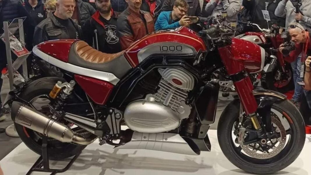 Jawa 1000 Sport Cruiser Concept Breaks Cover - Details